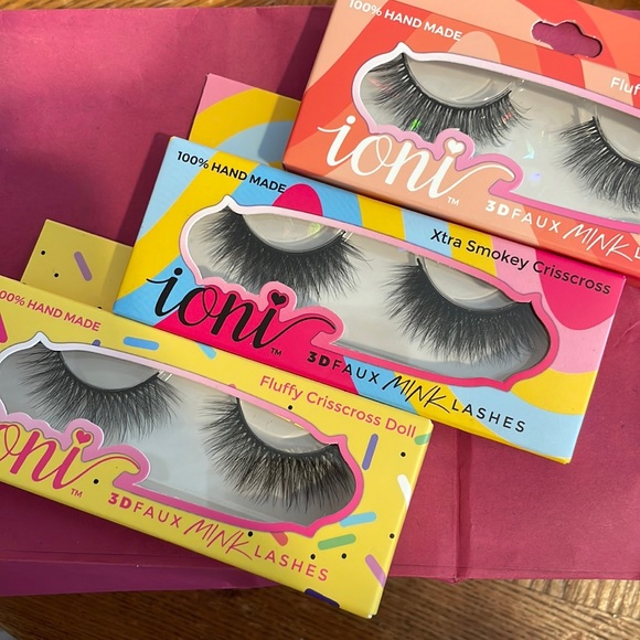 ioni cosmetics | Makeup | Ioni 3d Faux Mink Lashes | Poshmark